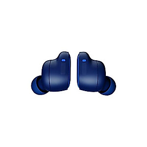 Skullcandy Grind In-Ear Wireless Earbuds, 40 Hr Battery, Skull-iQ, Alexa Enabled, Microphone, Works with iPhone Android and Bluetooth Devices - Dark Blue/Green