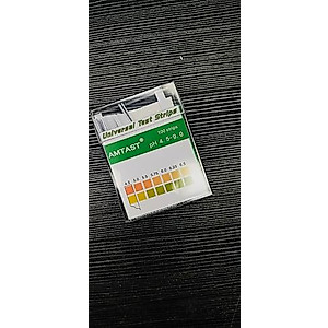 AMTAST pH Test Strips Testing Alkaline and Acid Levels in The Body pH Level Tests (100 Strips)