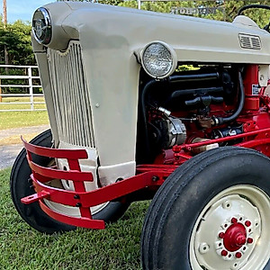 ECOTRIC Bumper W/Trailer Hitch Compatible with Ford Ferguson 2N 8N 9N 600 800 2000 3000 4000 TO20 TO30 Replace for 311541HD