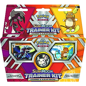 Pokémon TCG: Sun & Moon Trainer Kit Lycanroc & Alolan Raichu Card Game