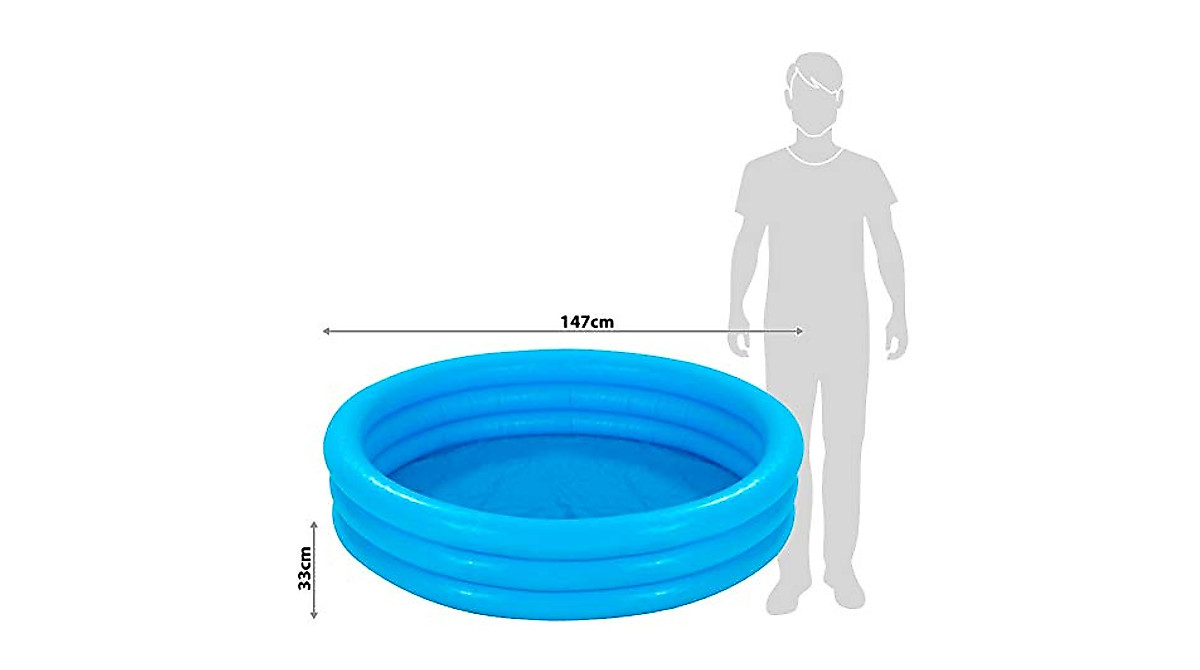 Shop INTEX Crystal Blue Kids Inflatable Swimming Pool