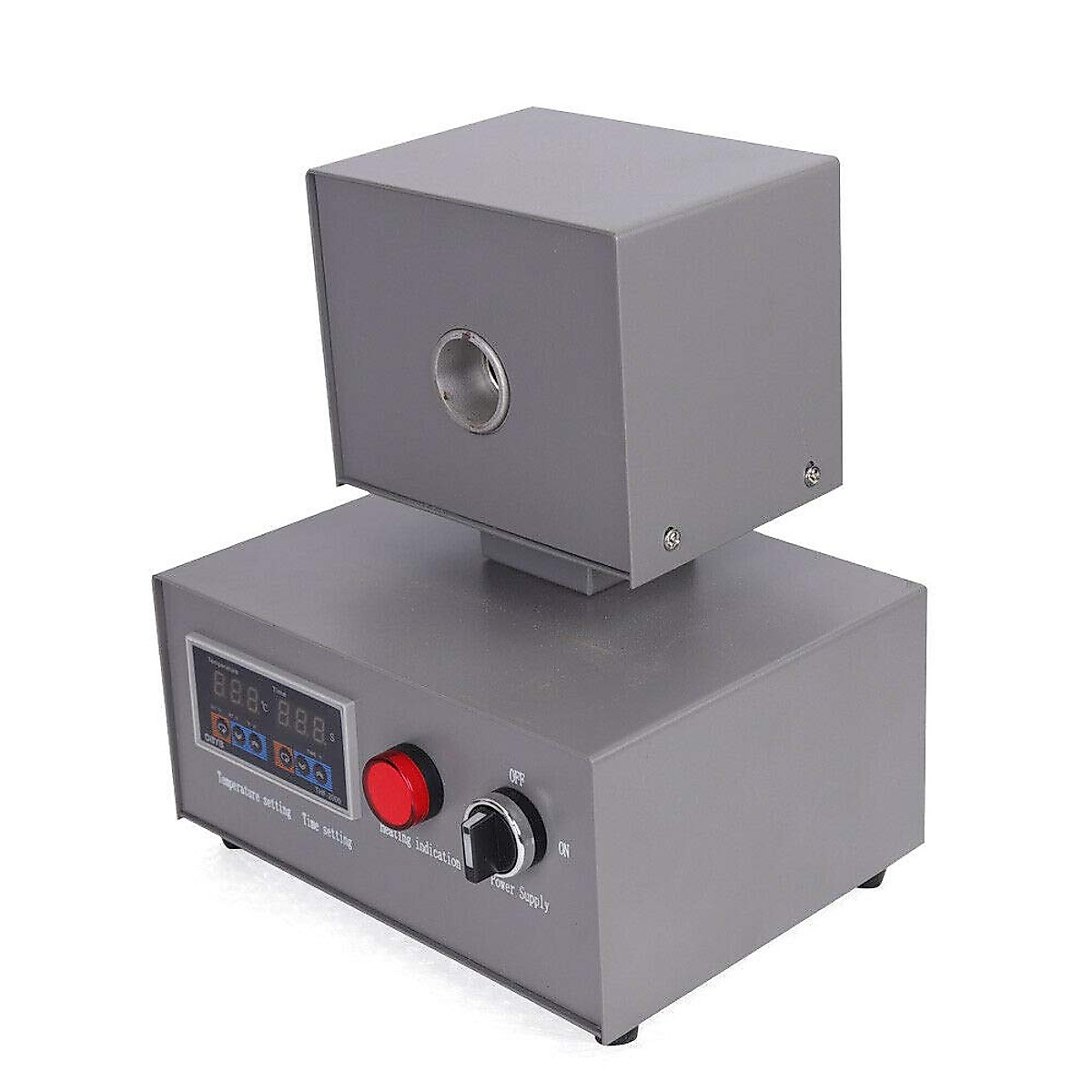 KOUGER De-ntal Flexible Denture Machine 110V 400W Lab Equipment Electric Hydraulic Press Dentistry Invisible Injection Molding Machine