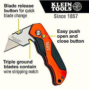 9 in. Aluminum Torpedo Level and Folding Utility Knife Tool Set
