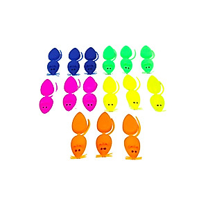 Mice Themed Plastic Keepsake Box for Baby Teeth - Fun and Easy Tooth Fairy Treasure – Teeth Storage Holder, Baby First Lost Tooth Saver – Dental Office Giveaways Pack of 100 Assorted Mice Boxes