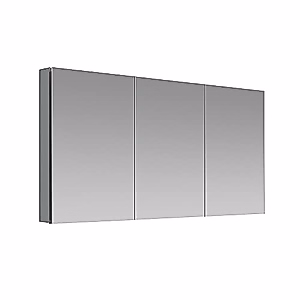 AQUADOM Royale, 60in x 36in x 5in Bathroom Medicine Cabinet Integrated 3X Magnifying Mirror