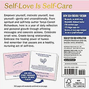 A Year of Self-Love Page-A-Day Calendar 2021: Daily Affirmations and Actions for Self-Compassion and Self-Worth