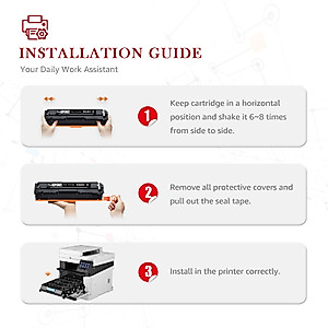 Toner Kingdom Compatible Toner-Cartridge Replacement for Canon 054H 054 Black Toner for Canon Color ImageClass MF644Cdw MF642Cdw LBP622Cdw MF642c MF641cw Printer (Black, 2-Pack)