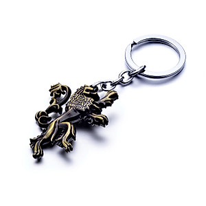 REINDEAR Game of Thrones House Sigil Crest Metal Keychain