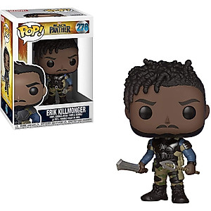 Funko Pop! Marvel: Black Panther Movie-Erik Killmonger (Styles May Vary) Collectible Figure