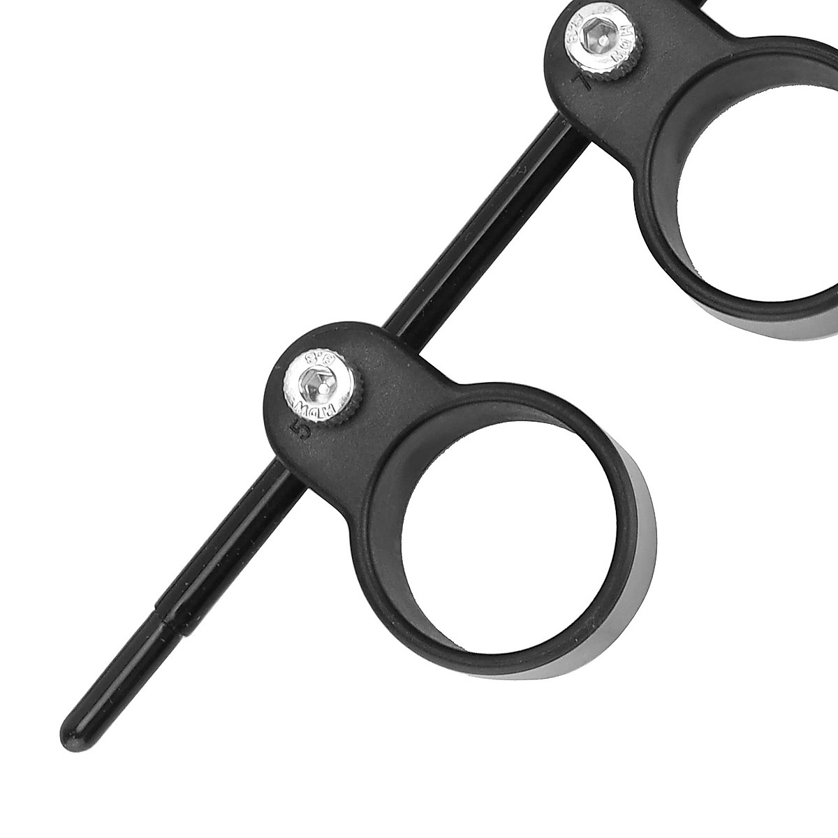 Finger Expander, Expand Finger Training Tool Musical Instrument Expander Piano Finger Separator Resistant Stretching Finger Exerciser for Piano Guitar(Black Large, Adjustable Span)