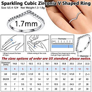 Solid Silver Wish Bone Rings, Shiny Hypoallergenic with S925 Stamp Wedding Bands for Female
