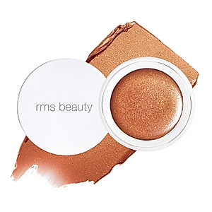 RMS Beauty Buriti Bronzer - Cream Bronzer, Face & Body Shimmer Bronzer & Highlighter, Face Glow Highlighter Makeup, Face Highlighter & Makeup Bronzer