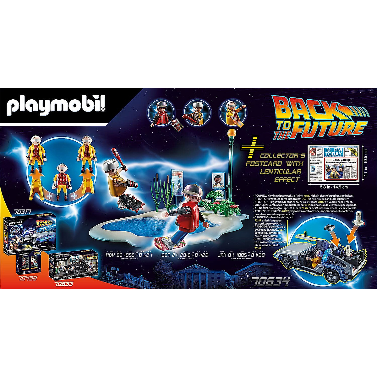 Playmobil Back to The Future Part II Hoverboard Chase