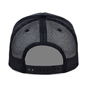 Lids Trendy Cream Woven Polyester Baseball Trucker Cap with Snap Closure