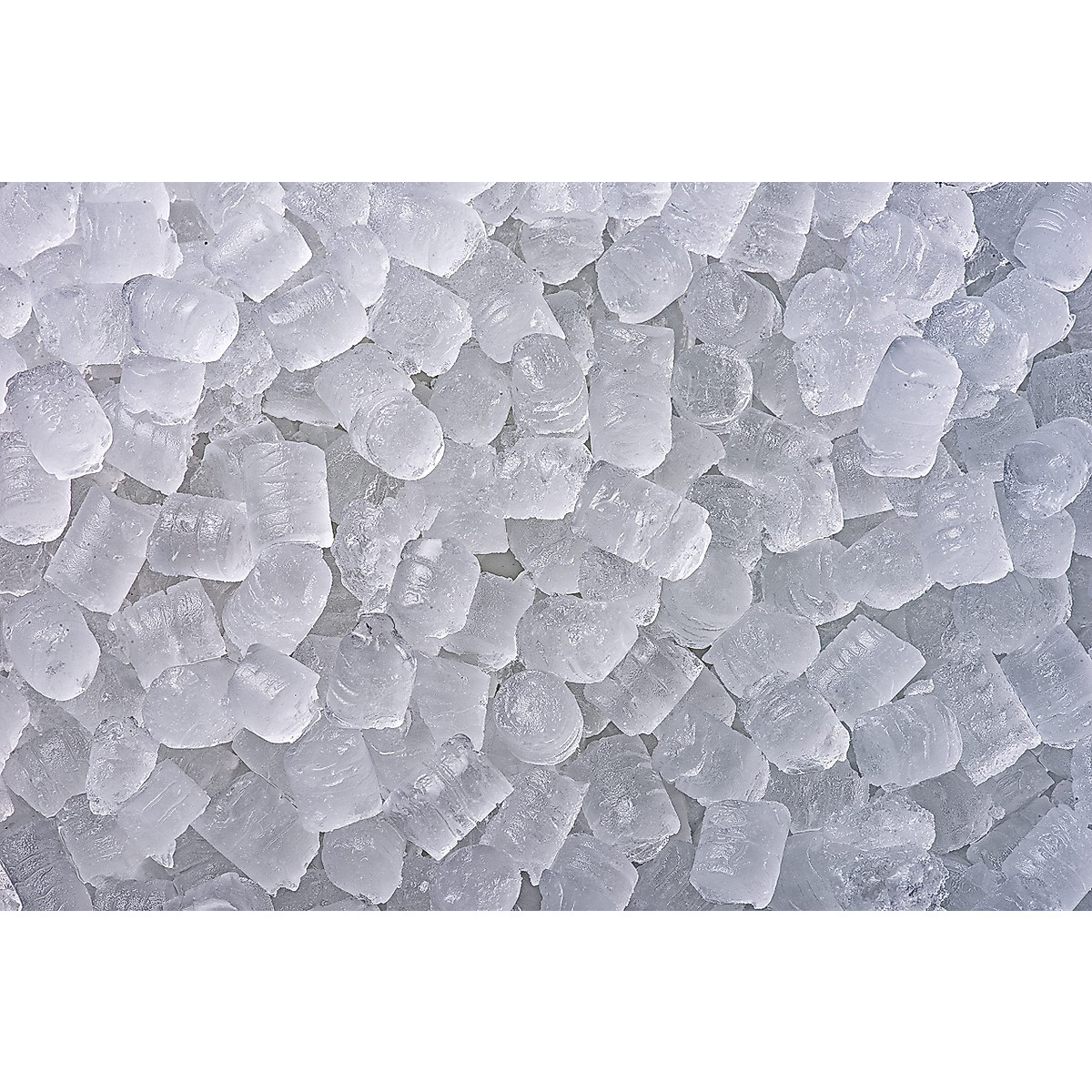 KBice Self Dispensing Countertop Nugget Ice Maker, Crunchy Pebble Sonic Ice Maker's Produces Max 30 lbs of Nugget Ice per Day, Stainless Steel Display Panel