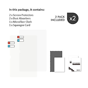 Anti-Glare Screen Protector (2 Pack), for Amazon Fire HD 10, (13th Gen, 2023 release)