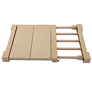 DXBO Storage Separator Adjustable Storage Rack Separator Compartment Collecg Partition Shelf for Wardrobe(L) (Color : S)