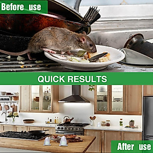 Mice Rodent Repellent 12Pcs 0.8lb, Peppermint Oil to Repel Mice and Rats, Rodent Repellent for Car Engines, Natural Ingredients Rat Repellent Balls Deterrent Indoor Pest Insect Control, Family & Pet Safe