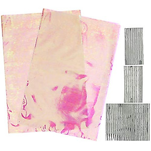 Iconikal Cello Bags, Iridescent Holographic, 6 x 9-Inch, 40-Count