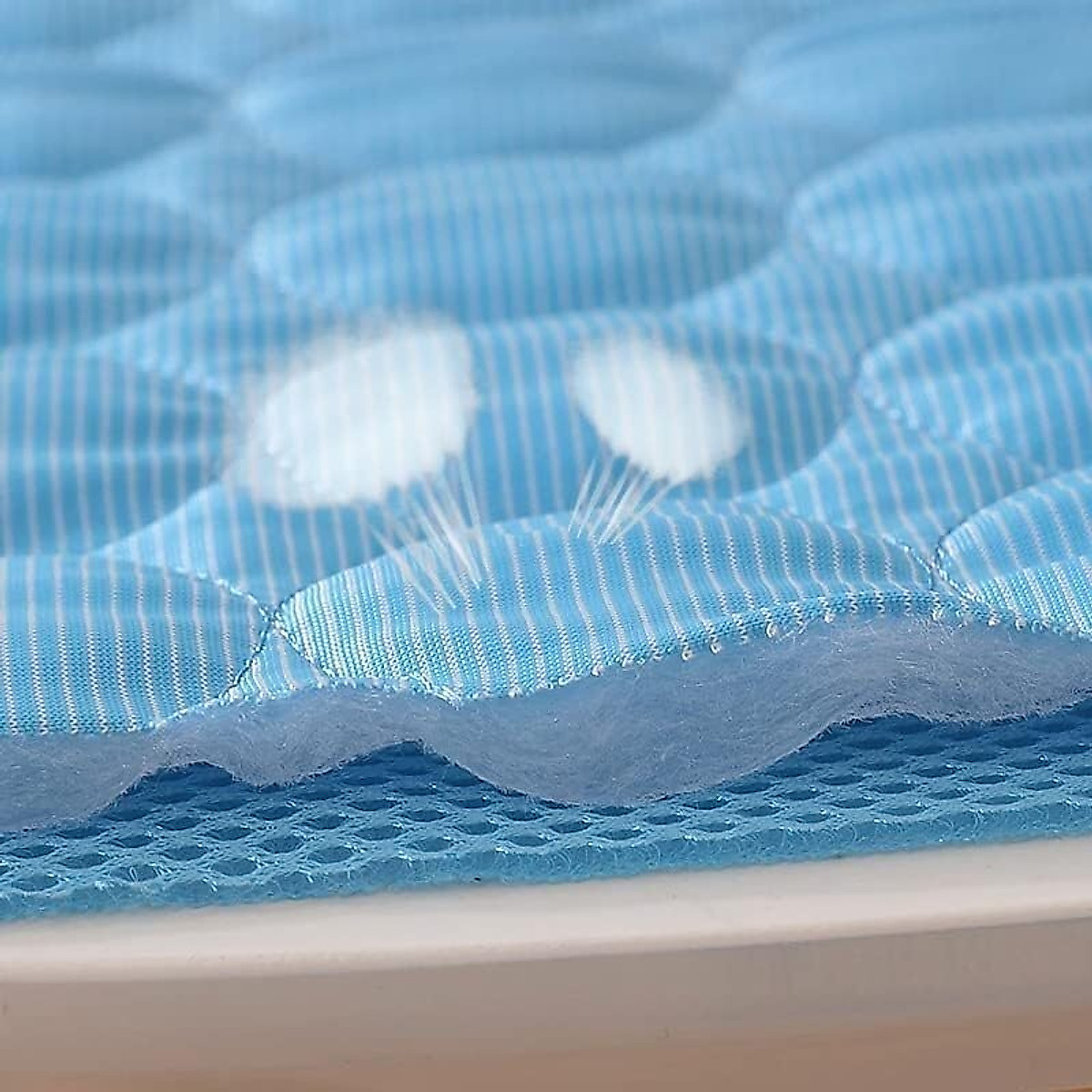 BUNGAA Lobster Clasp,Jewellery Clasps, Dog Cooling Mat Large and Washable Pet Beds Ice Pad Sofa House Puppy Couch Kennel Pet Supplies Cat Hammock Dog Accessories (Color : Pink, Size : M 60x50cm)