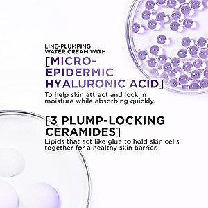 L'Oreal Revitalift Derm Intensives Micro-Hyaluronic Acid + Ceramides Line-Plumping Water Cream