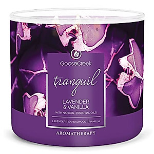 Lavender & Vanilla Aromatherapy Large 3-Wick Candle