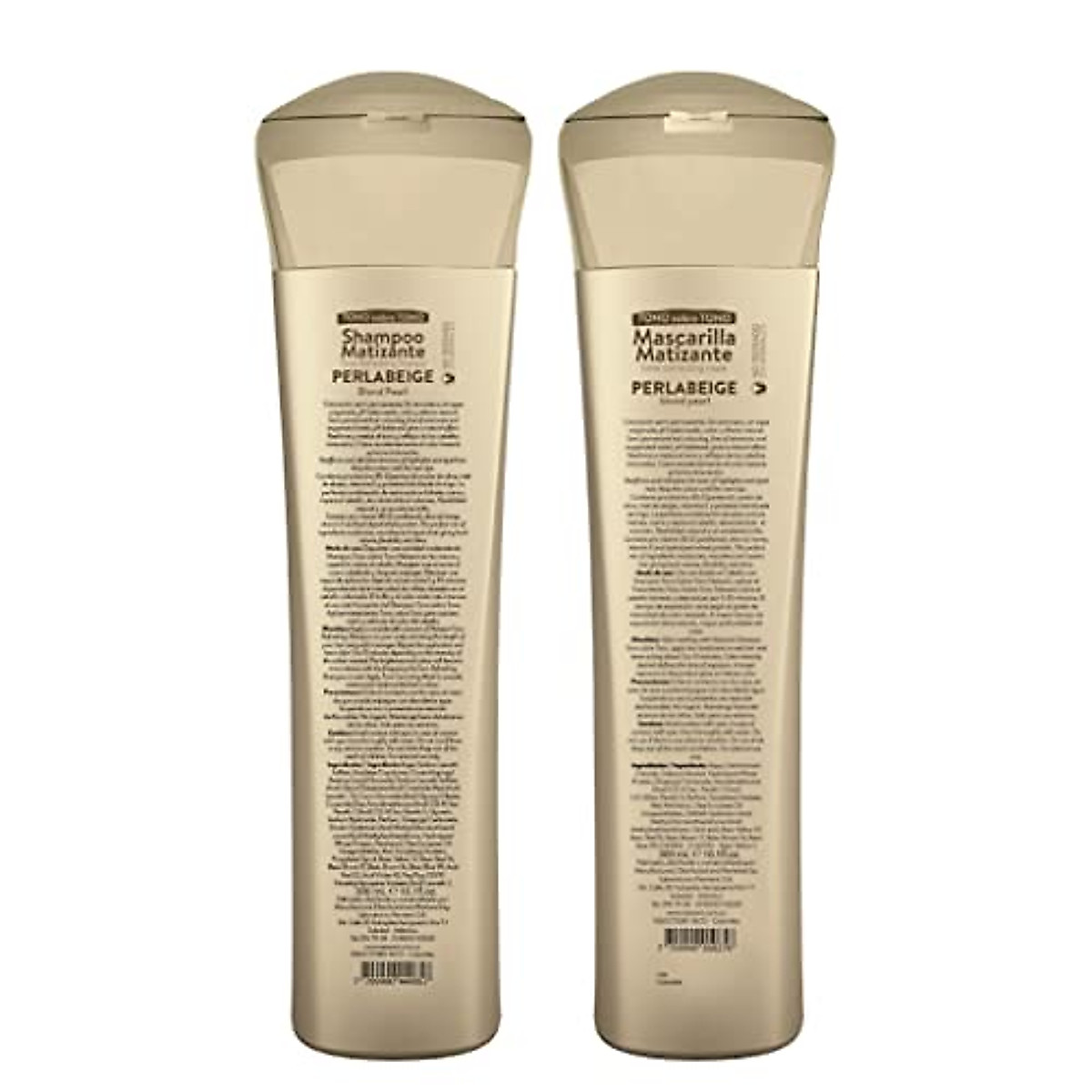 Naissant Set No Yellow Shampoo, Treatment Mask and Argan Oil. Color Care,Hair Intensifier and Damage Repair. Without Salt and Parabens for Blonde Hair (Perla Beige)