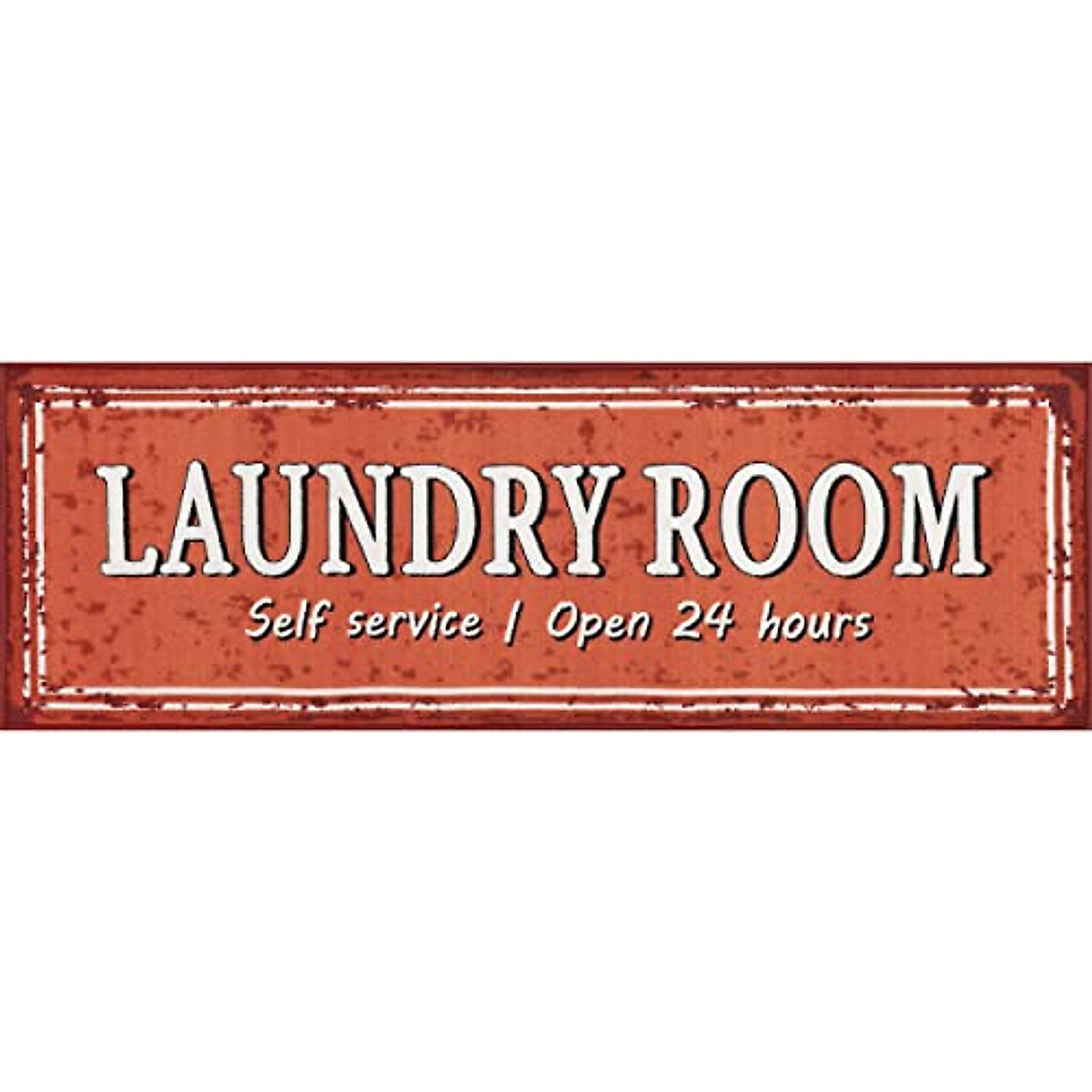 nuLOOM Graphic Machine Washable Area Rug, 20" x 59", Red