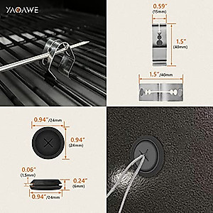 iGrill Pro Meat Probe Replacement for Weber Genesis/Spirit Gas and SmokeFire Pellet Grills, 2.5mm Plug Temperature Probe Kit for Weber Connect Smart