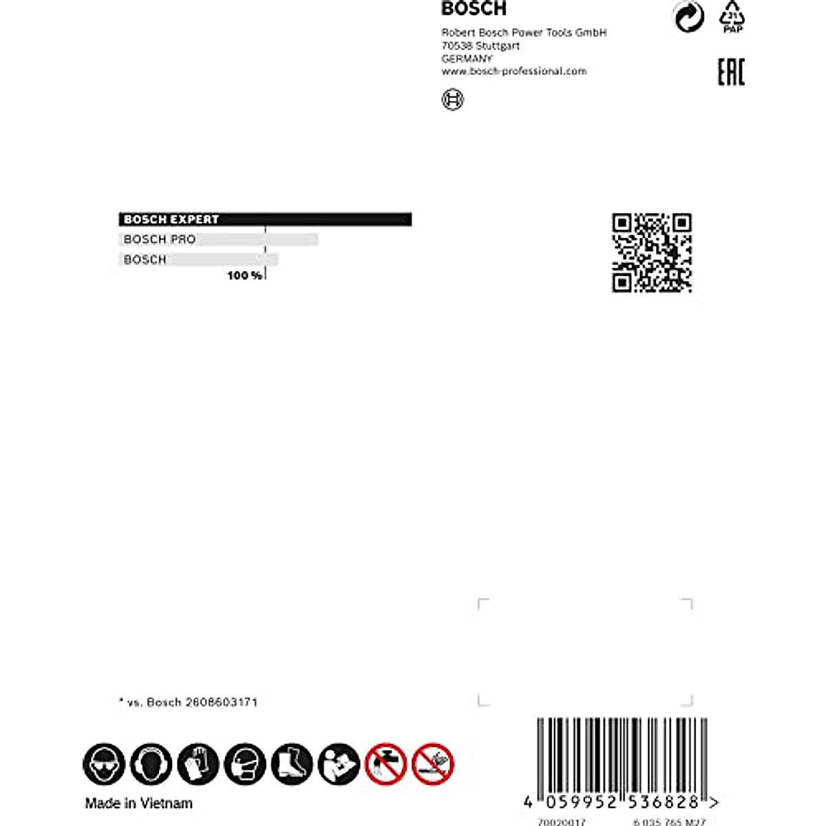 Bosch Professional 1x Expert Diamond Metal Wheel X-Lock Cutting Disc (for Cast Iron, Ø 125 mm, Accessories Small Angle Grinder)