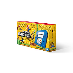 Nintendo 2DS - Electric Blue 2 with New Super Mario Bros. 2 (Game Pre-Installed) - 2DS