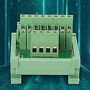ZYM119 Module Card 2 to 8 Output Module Breakout Card DIN Rail and Panel Mount Power Distribution Circuit Board