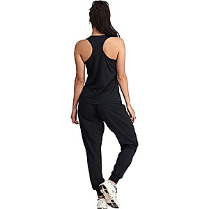 Kari Traa Nora 2.0 Women's Tanktop, Athletic Quick-Drying Top, Regular Fit Women's Top, 4-Way Stretch, Racerback, Scoop Neck, Black, Medium