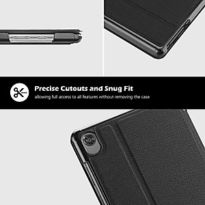 ProCase for Lenovo 8.0 Inch Tab M8 Gen 3 2022/Smart M8 Gen 3 2022 /Tab M8 HD LTE 2021/Tab M8 HD/Smart Tab M8/Tab M8 FHD 2019 Case, Slim Stand Protective Cover for Lenovo M8 8" Tablet -Black