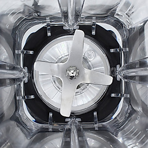 Paladin Equipment Commercial/Professional Blender for Smoothies, Soups, Shakes and More with 2,000mL (68oz) BPA-Free Jar and 1,600W Motor, Black