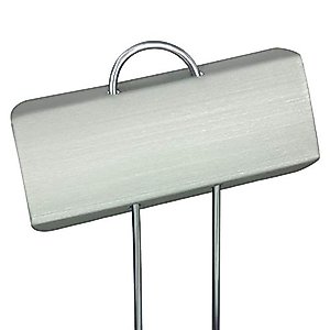GardenMate 25-Pack Weatherproof XL Metal Plant Labels, Height 21", Label Area 3 1/2'' x 1 1/4''