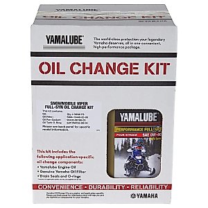 Yamaha Sidewinder/SR Viper Full Synthetic Oil Change Kit - LUB-SMBCG-KT-25