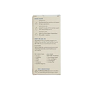 Honest Beauty Deep Hydration Face Cream with Baobab Seed Oil & Shea Butter | Hypoallergenic + Dermatologist Tested Non-comedogenic & Cruelty free|1.69 fl. oz.