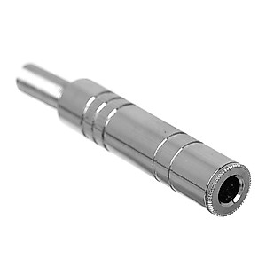 CESS 6.35mm 1/4 Inch Stereo TRS Female Connector Jack (jcx) (4 Pack)