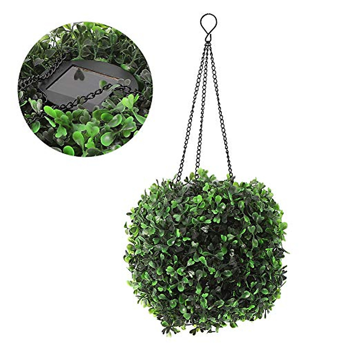 Rattan Balls String Light, Solar LED Rattan Ball Lights Solar String Lights Garden for Home Decor for Garden for Outdoor