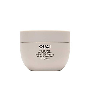 OUAI Treatment Masque. Repair and Restore Hair with the Deeply Moisturizing Hair Masque. Leave Hair Feeling Soft, Smooth and Strong. Free from Parabens and Phthalates (8 fl oz) (NEW - THICK)
