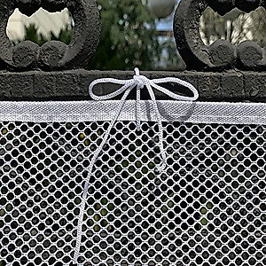 TTEDOYE Cat Balcony Rail Net Cat Anti-Fall Netting Pet Balcony Mesh Fence Net Child Safety Screen Protection Crib Mesh for Pets