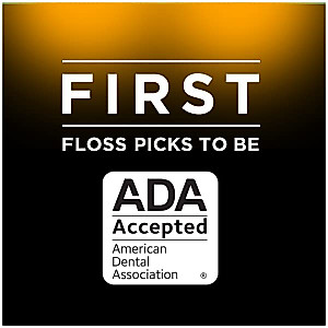 DenTek Cross Flosser Plaque Control Floss Picks, X-Shaped Floss, 75 Count, (Pack of 5)
