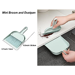 Lucky Interests 2 pcs Triangle Rabbit Litter Tray, Guinea Pig Training Corner Small Animal Toilet Potty Chinchilla Potty Box with Mini Broom & Dustpan, Disposable Cage Liner for Hamster Ferret Bunny