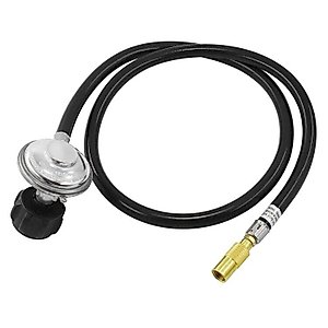 MENSI 4FT Propane Regulator with Hose Fit for Blackstone 17" and 22" Table Grilldle Adventure Ready Grill Only Replacement Parts