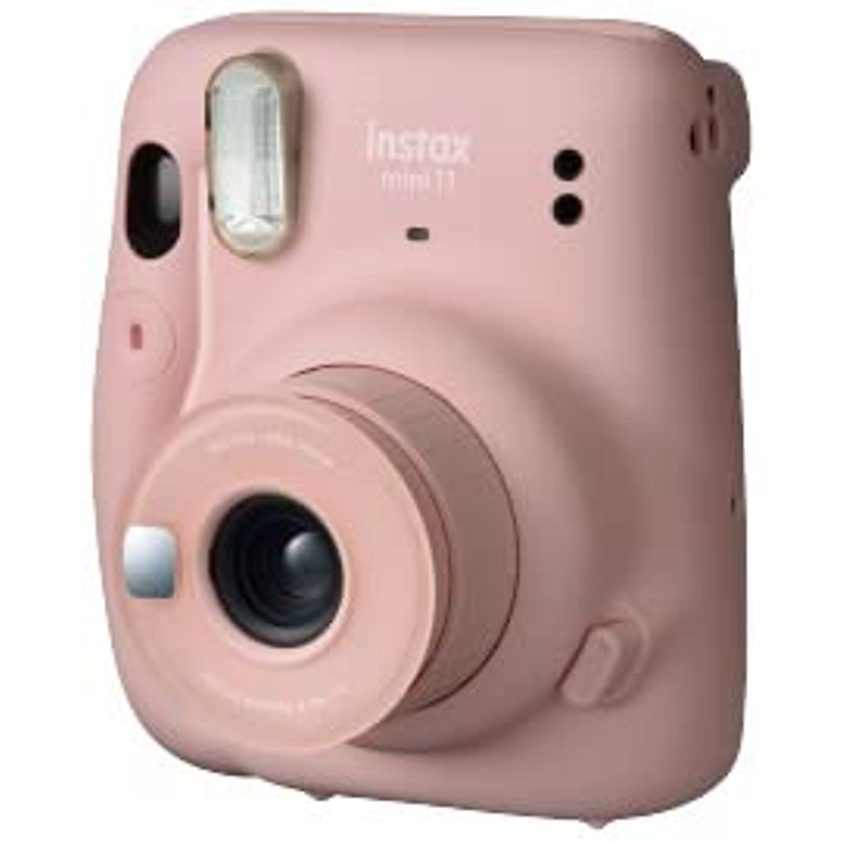 Fujifilm Instax Mini 11 Instant Camera Kit (Blush Pink) with AA 4 Pack Batteries, Instax Mini Film (2 Pack) and Instax Mini Accessory Kit