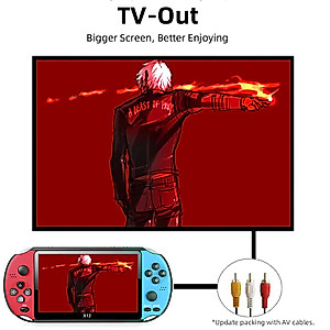 Handheld Game Console 5.1 inch Pro Retro Games Consoles Built-in Classic Games Rechargeable Battery Portable Style Game Consoles X12