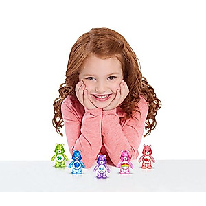 Just Play Care Bears Glitter Fun Figure Set (5 Pack)