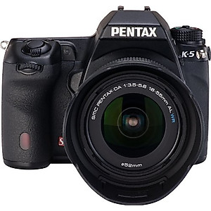 Pentax K-5 16.3 MP Digital SLR with 18-55mm Lens and 3-Inch LCD (Black)