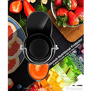 Juicer machine, 600w Juicer with Wide Chute for the Whole Fruit, Juicer Extractor 2 Speed Setting Easy to Clean Anti-Drip Function Centrifugal Juicer BPA Free